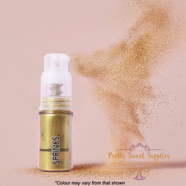 GOLD Shimmer Spray Pump